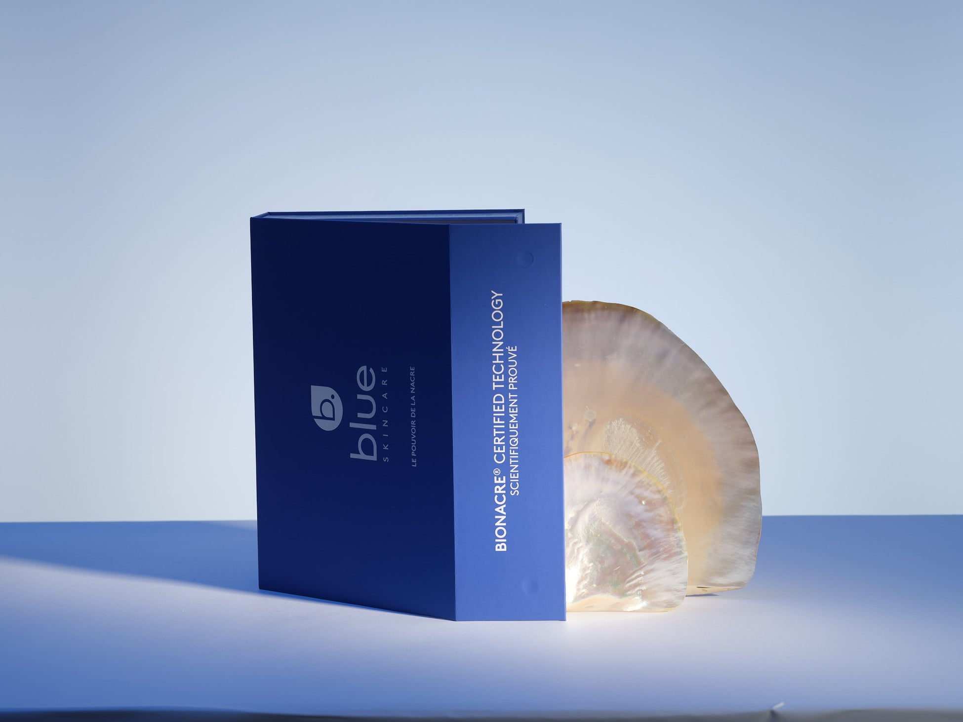 BLUE SKINCARE. THE POWER OF NACRE. – Blue Skincare